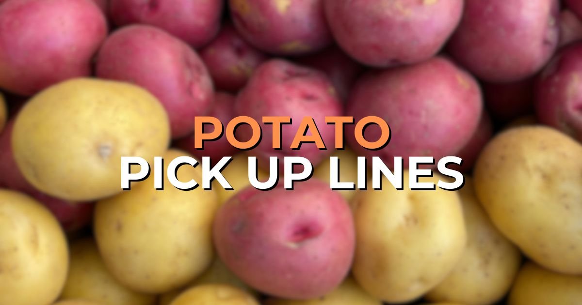 89+ Potato Pick Up Lines That Feel Warm & Flirty - FillFreeLife